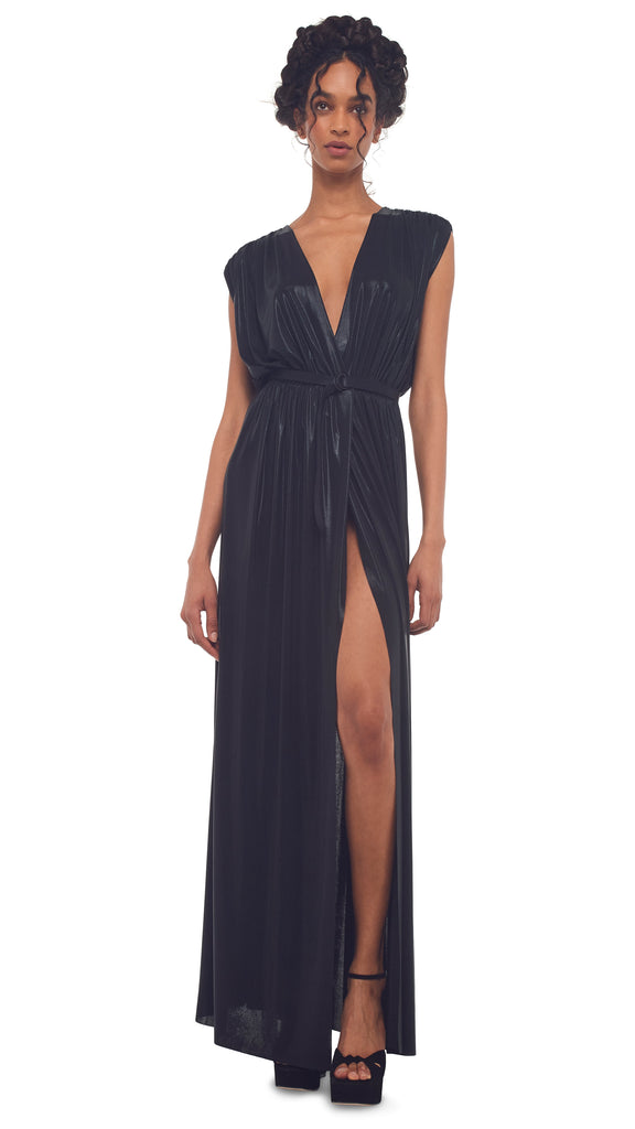 ATHENA GOWN – Black – Norma Kamali